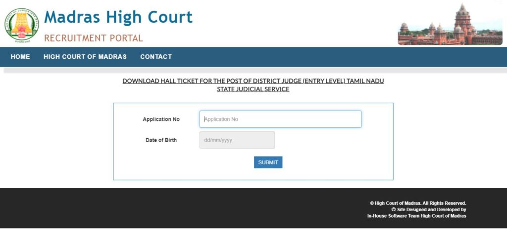 Madras High Court District Judge Admit Card 2021 (OUT) @ mhc.tn.gov.in ... Madras High Court District Judge Admit Card 2021 (OUT) @ mhc.tn.gov.in ...
