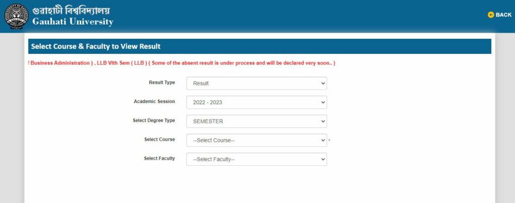 GU 5th Semester Result 2023 (Out) Check Gauhati University UG Results ... GU 5th Semester Result 2023 (Out) Check Gauhati University UG Results ...